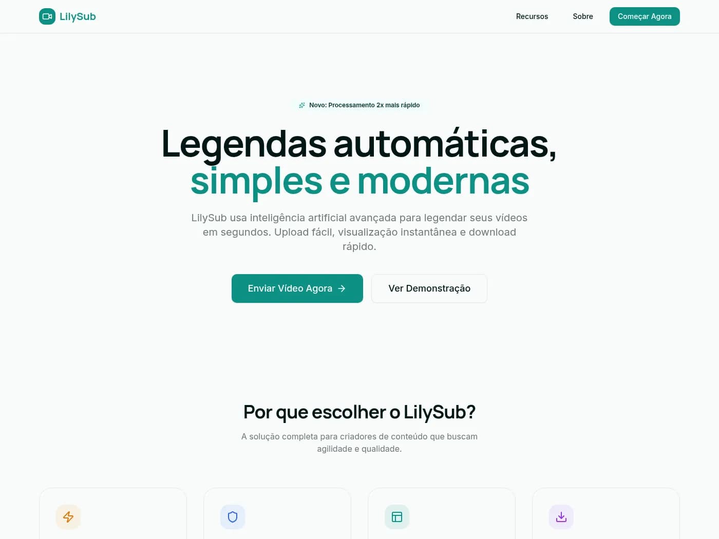 LilySub Subtitle Generator