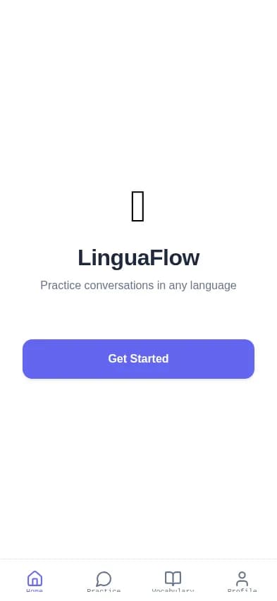 LinguaFlow: Adaptive AI Language Practice App