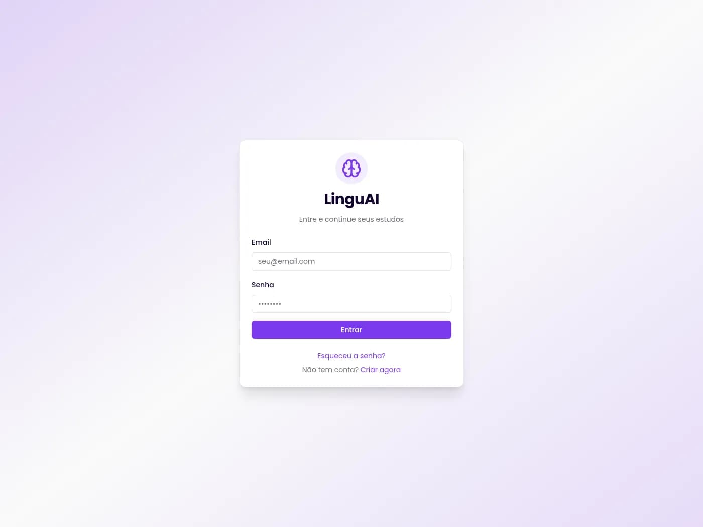 LinguAI: IA interativa para estudo de idiomas e preparação para provas