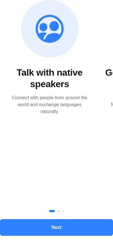 LinguaLoop Language Exchange