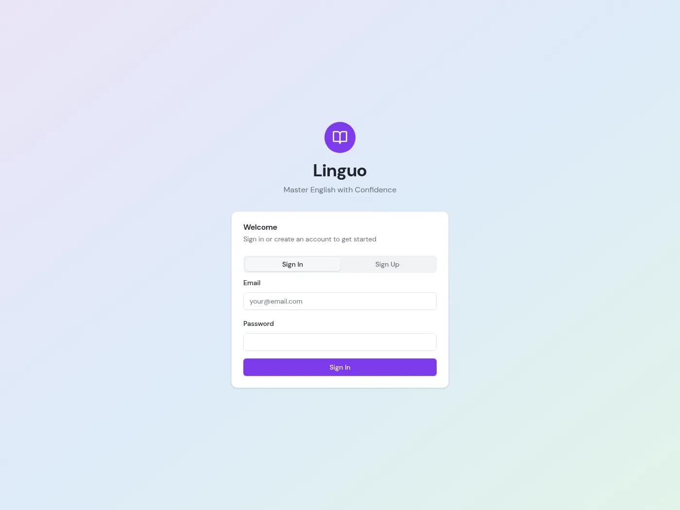 Linguo: English Learning Platform for Urdu Speakers