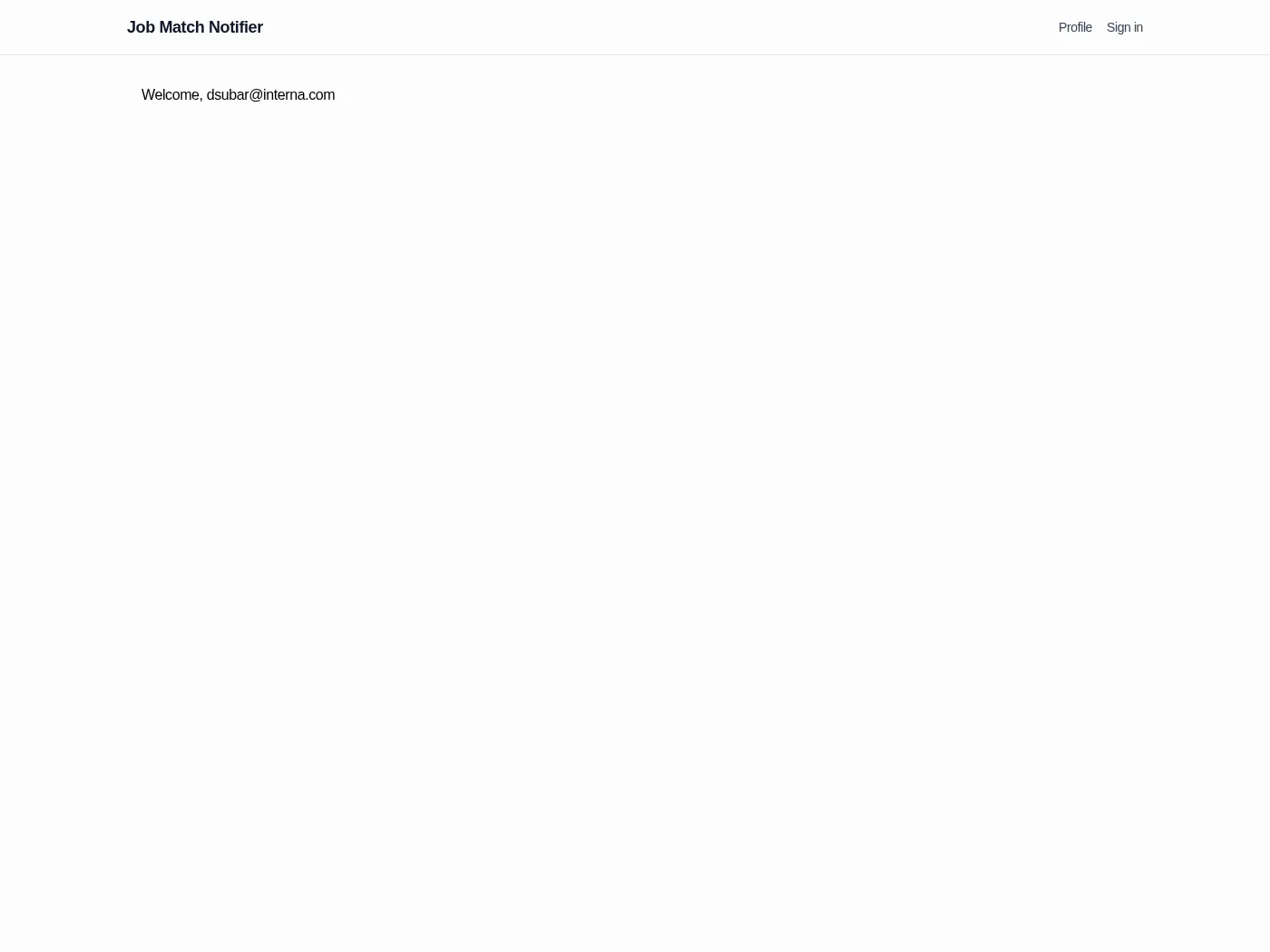 LinkedIn-to-Job-Site Automated Job Match Notifier