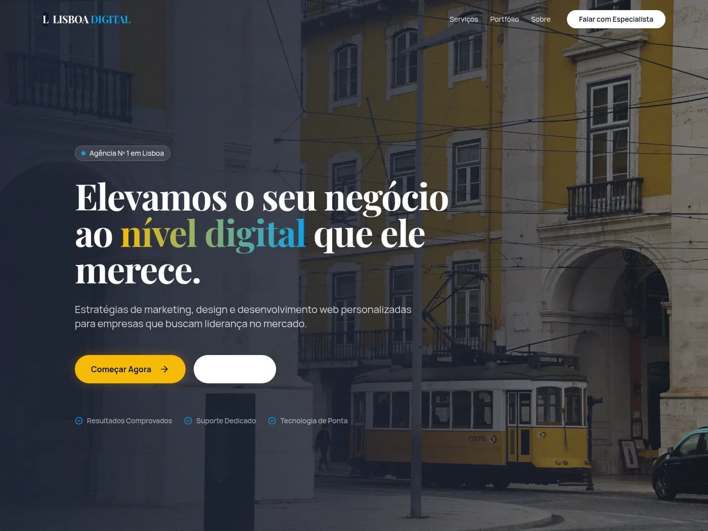 Lisboa Digital Agency Site