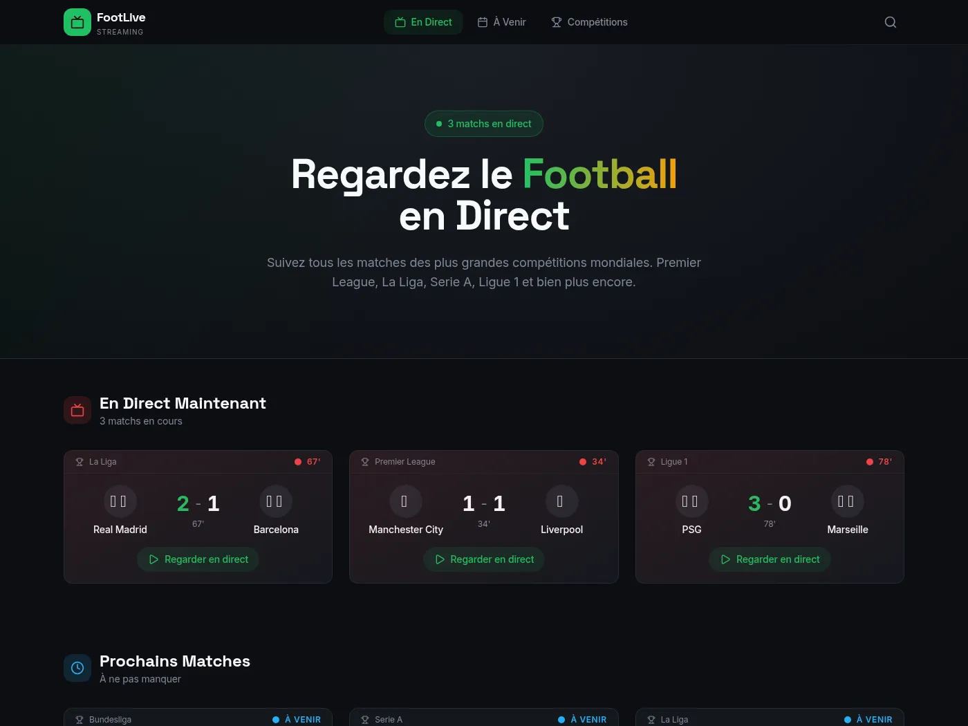 Live Football Watch