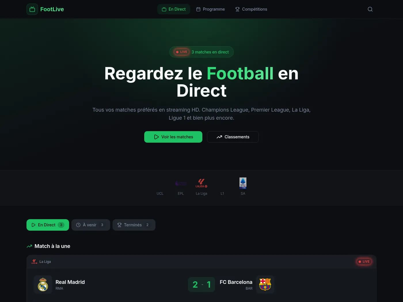 Live Football Streaming