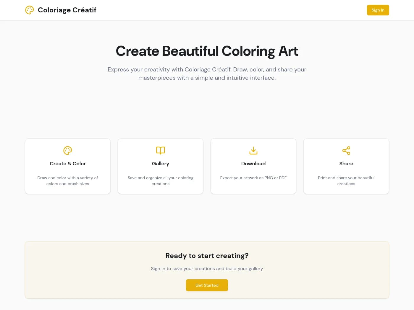 Coloriage Créatif
