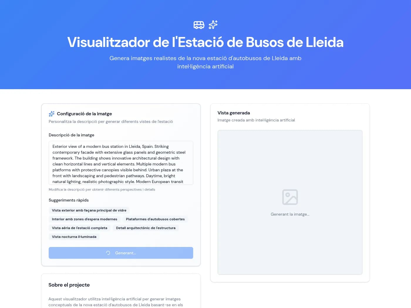 Lleida New Bus Station Visualizer