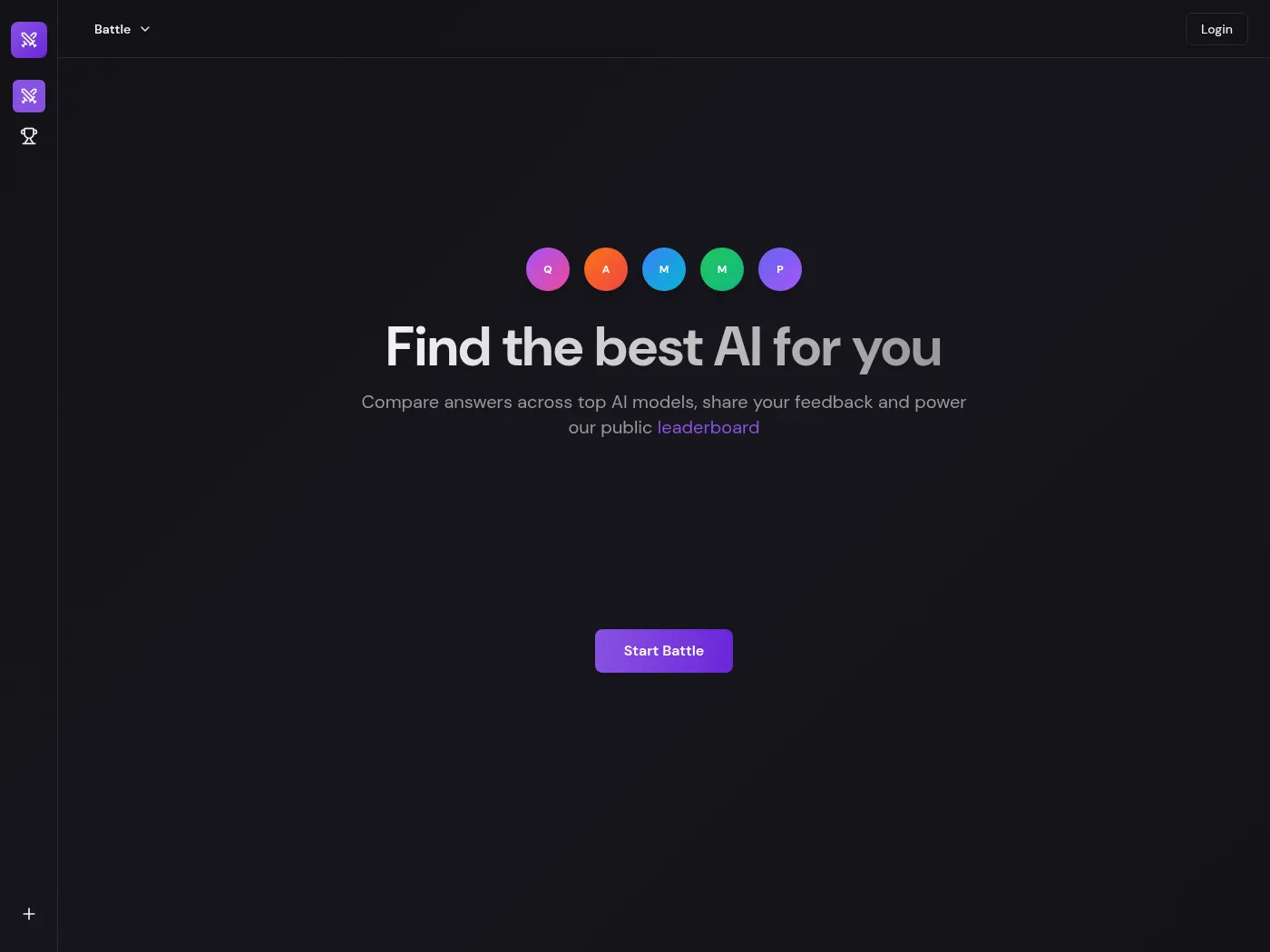 LM Arena AI Web Platform Clone