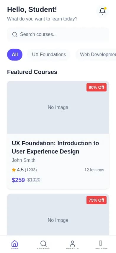 LMS Mobile App