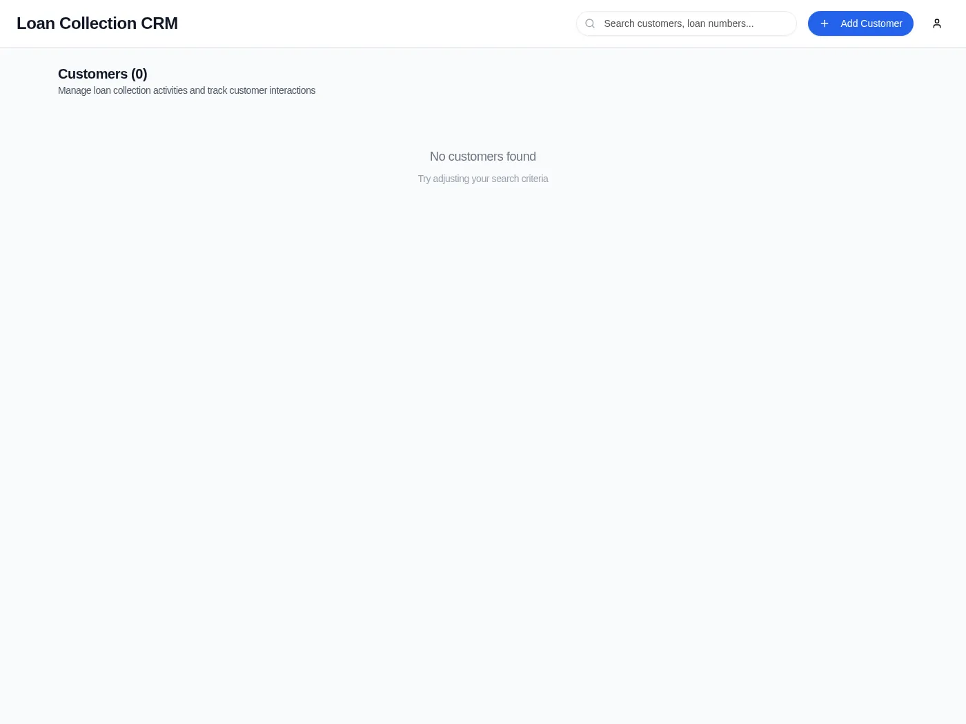 Loan Collection CRM Suite for Collection Teams