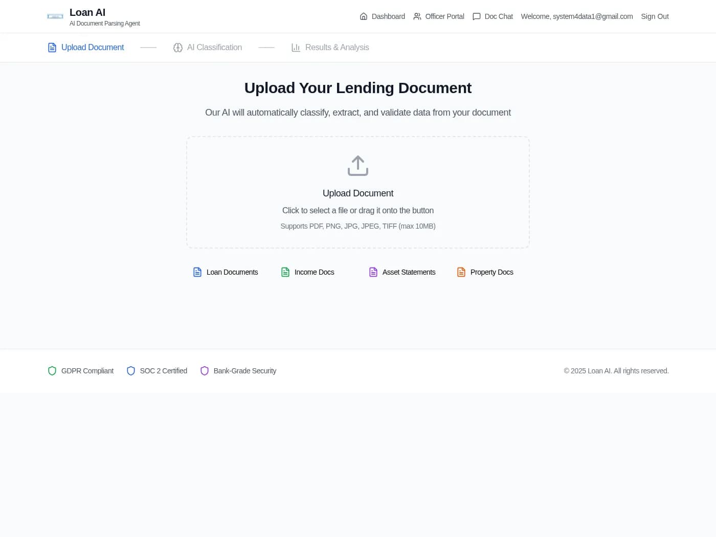 LoanParse: AI-Powered Document Parsing Agent for Lending Compliance