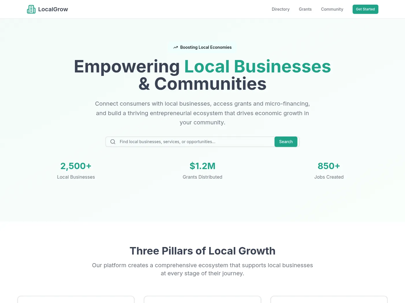 Local Business Growth Platform