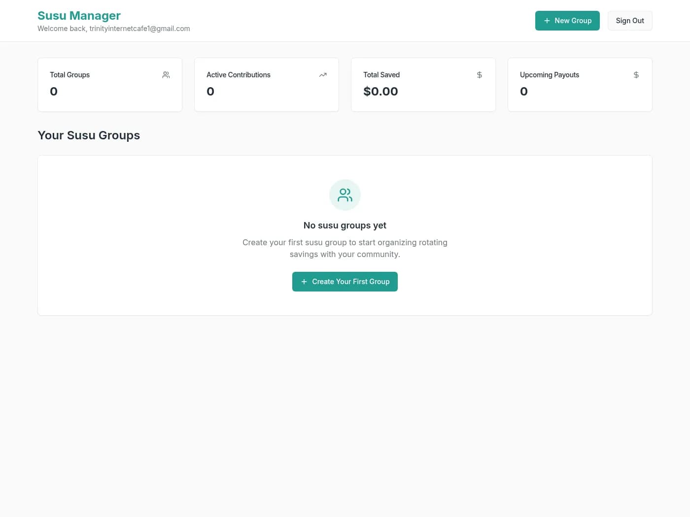 Local Susu Management Platform