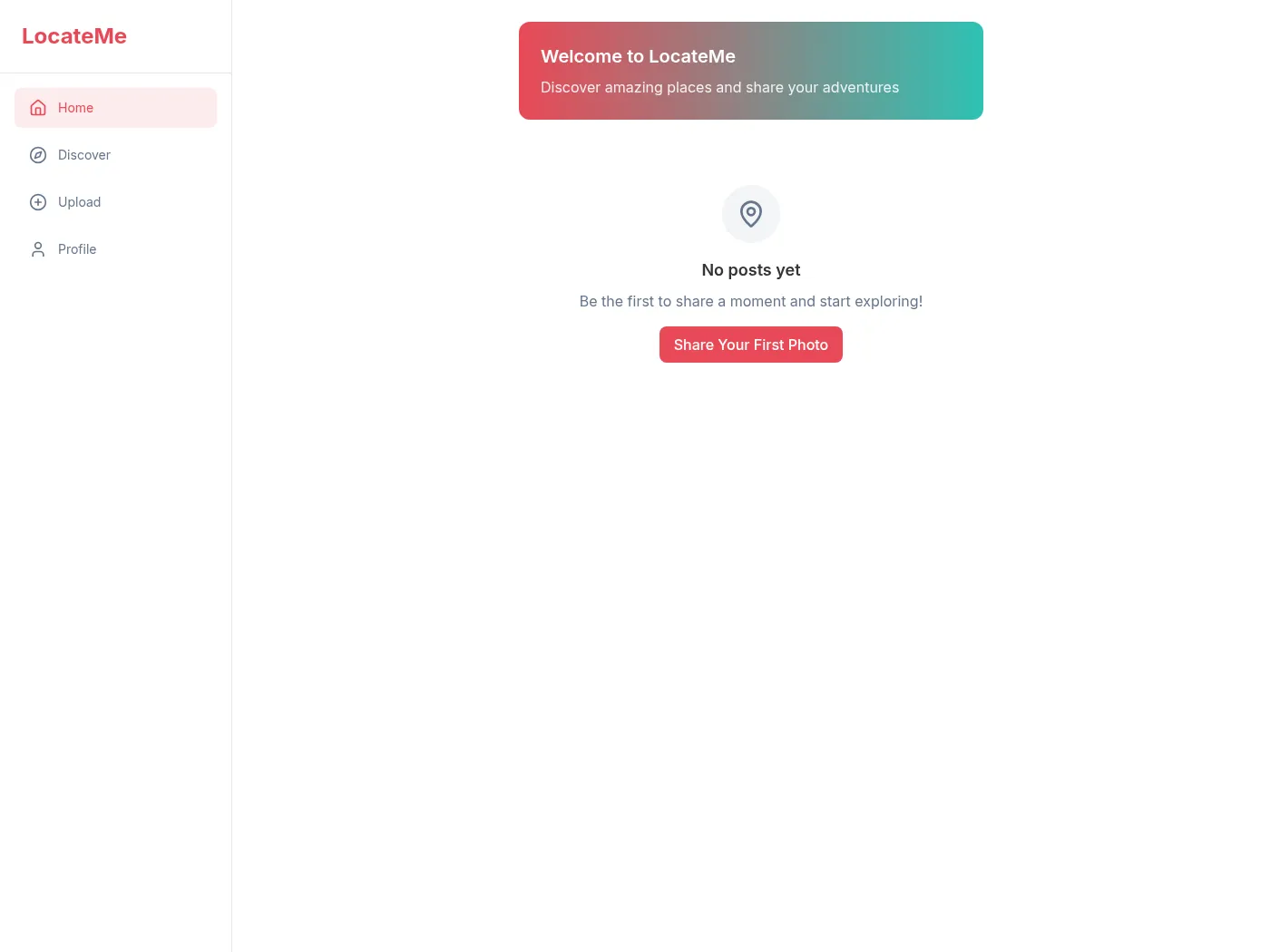 LocateMe: AI-Powered Social App for Photo Sharing and Local Discovery