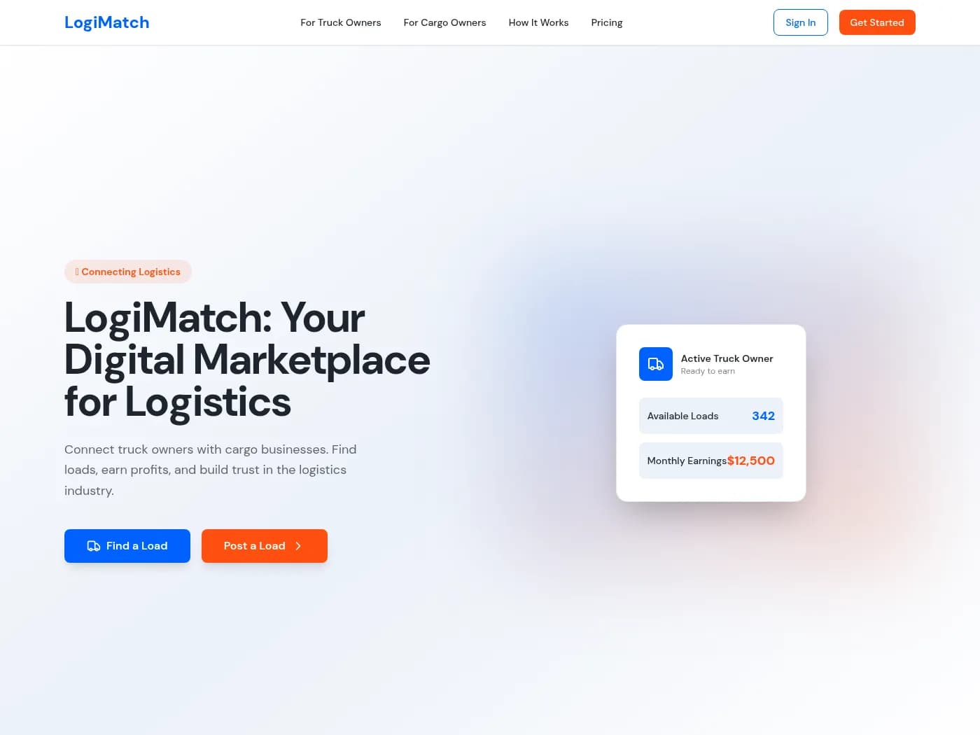 LogiMatch Digital Marketplace & Profile Web Suite