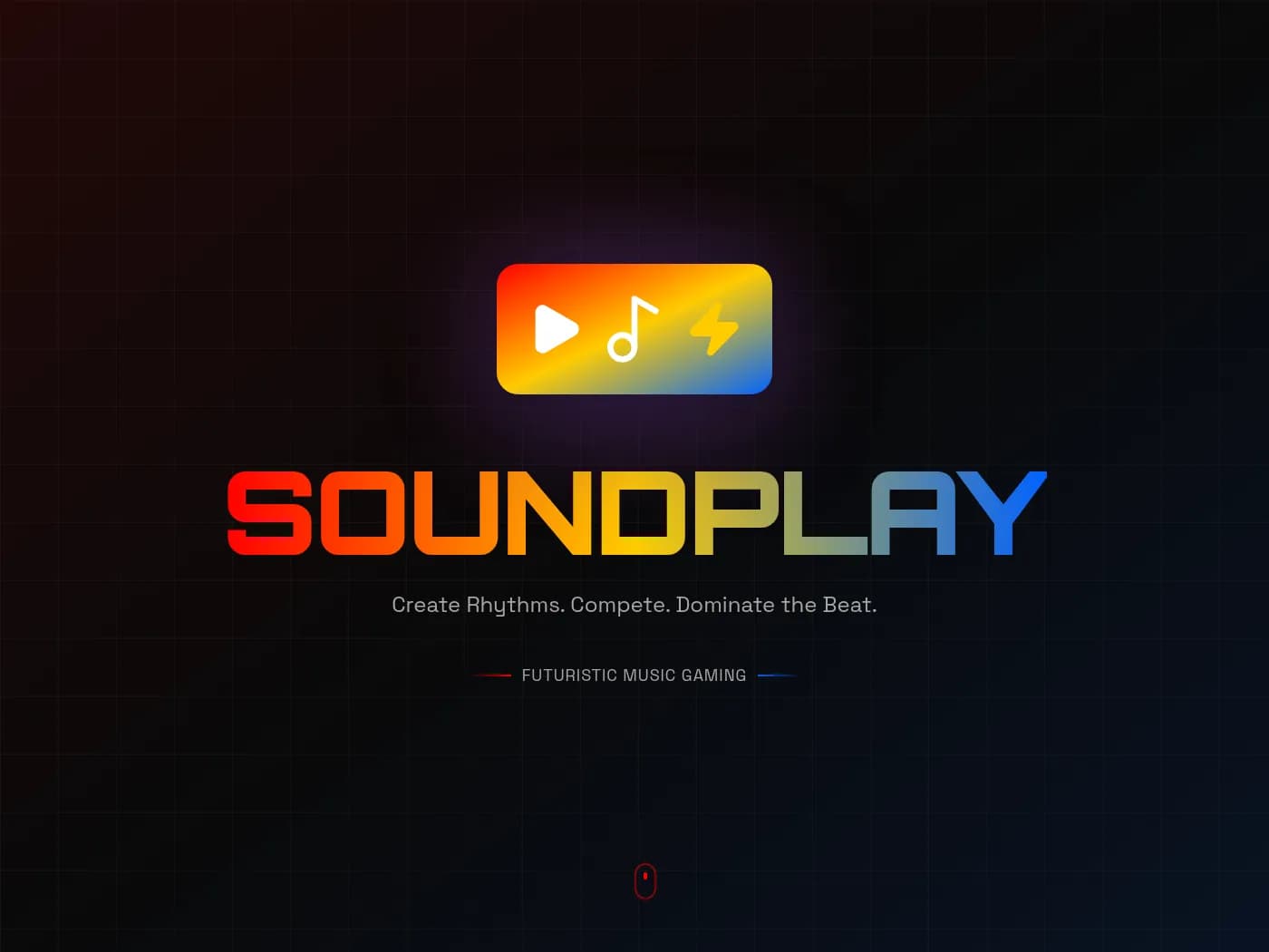 Logotipo Futurista para Soundplay: Plataforma de Juegos de Música