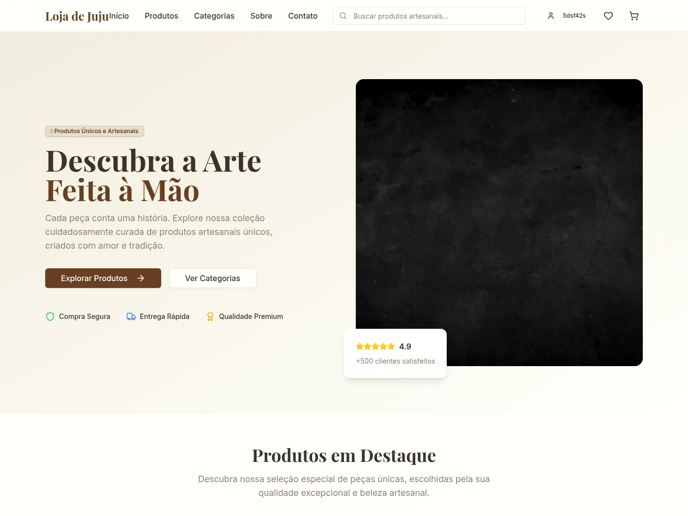 Loja de Juju – Artisanal Goods Online Store