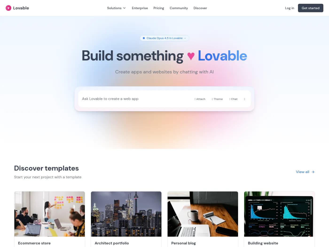 Lovable.dev Clone Platform