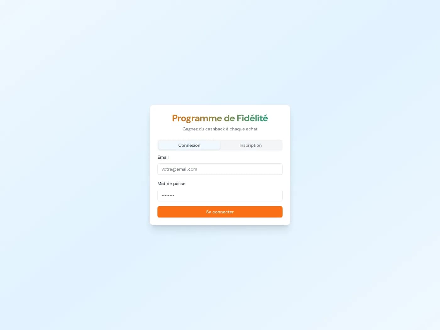 Loyalty Cashback QR App