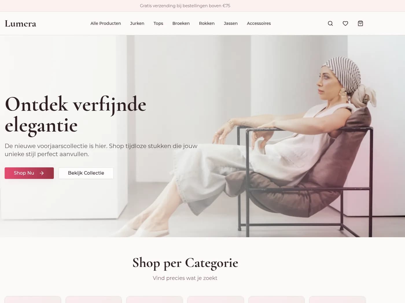 Lumera Women's Fashion Webshop