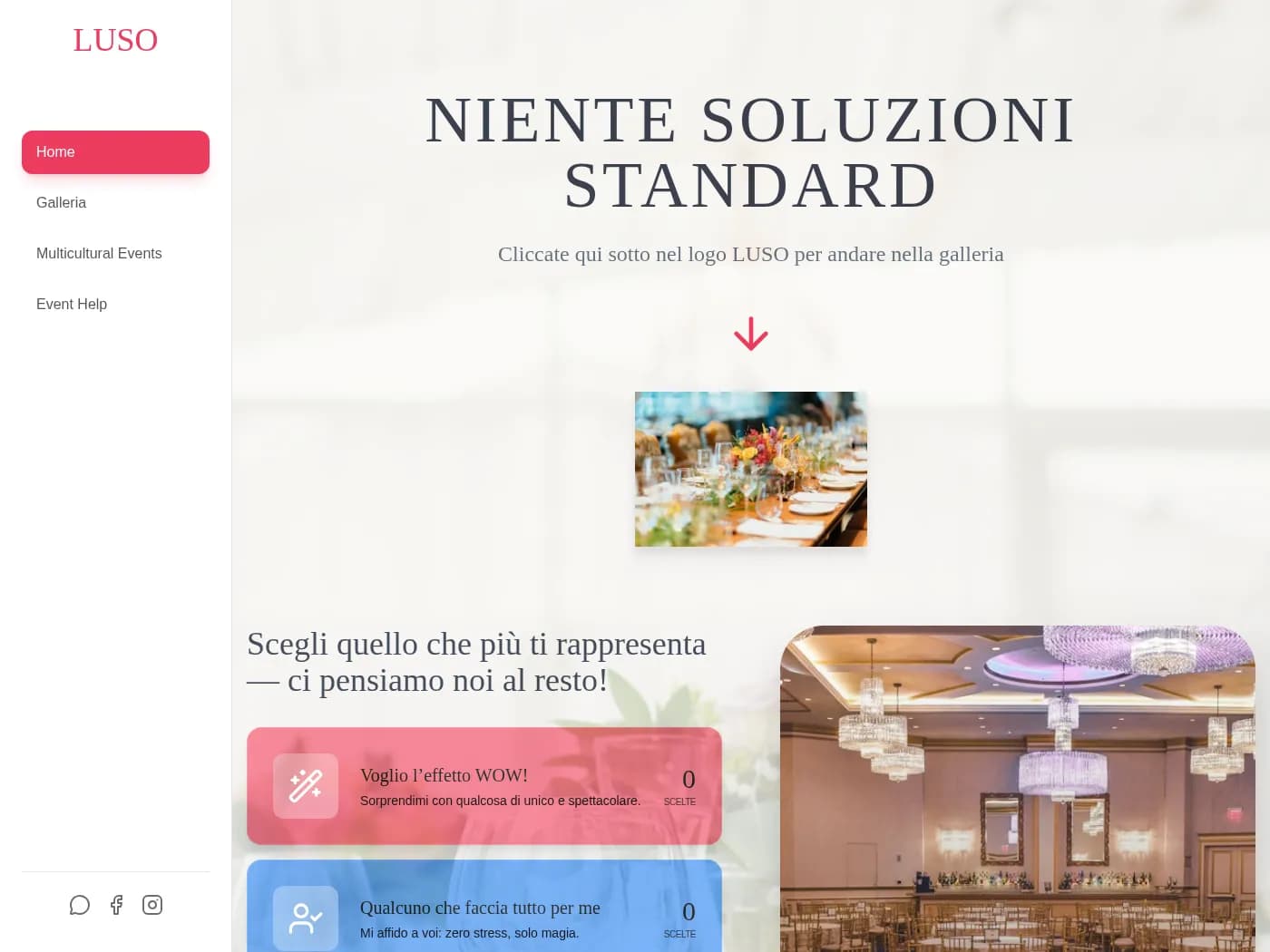 LUSO Responsive Events