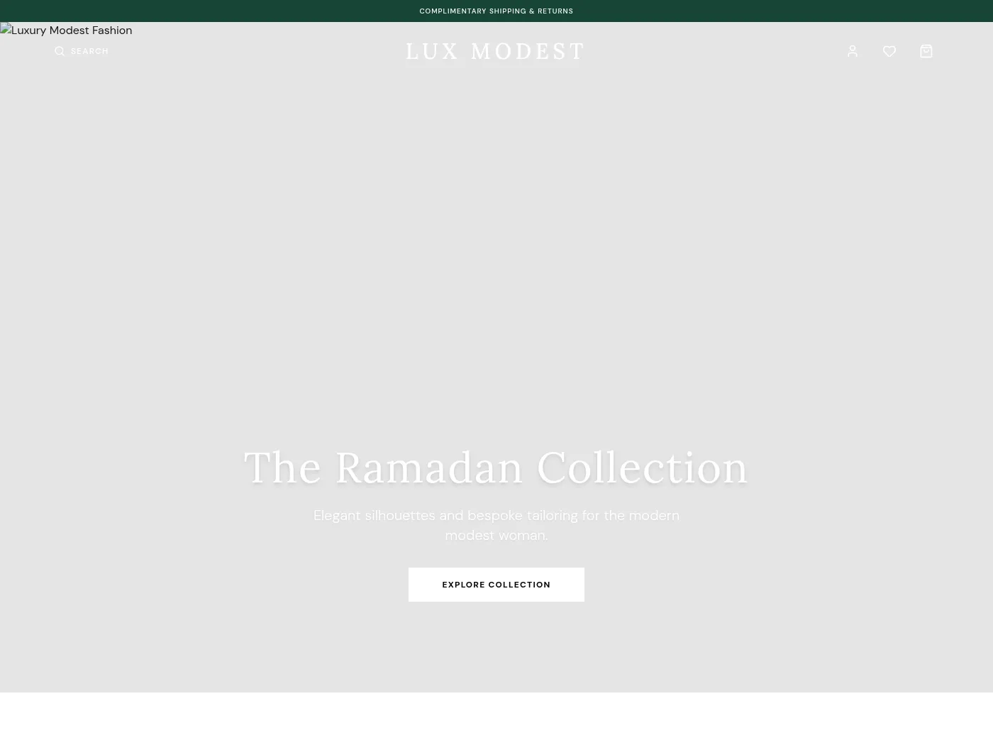 Lux Modest: Custom Luxury Clothing for Muslim Women
