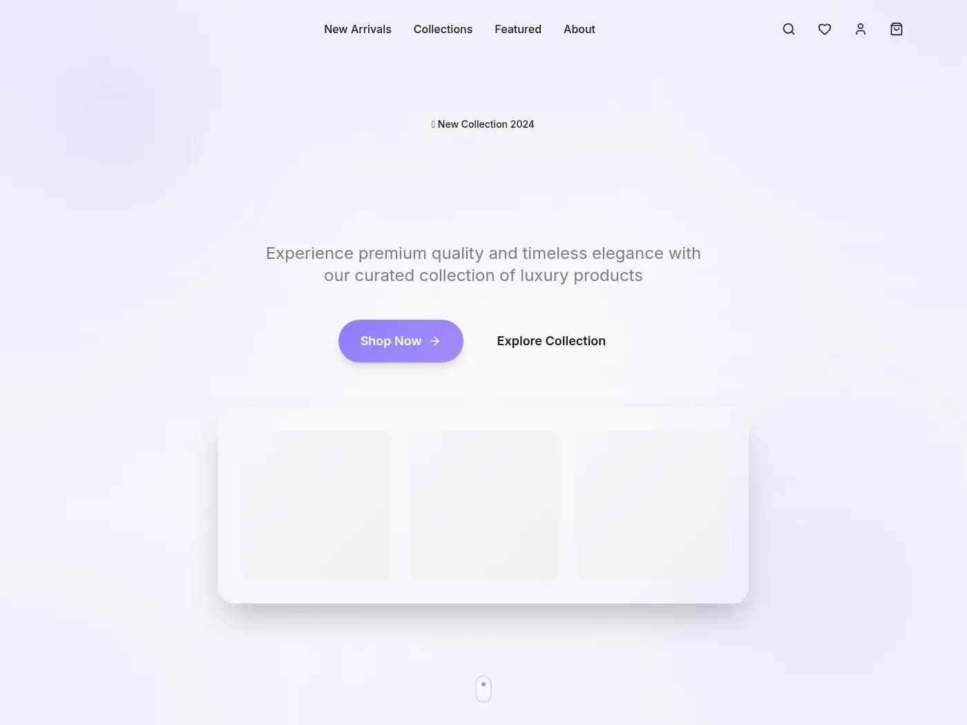 LuxShop: Futuristic Shopify UI for Premium E-Commerce