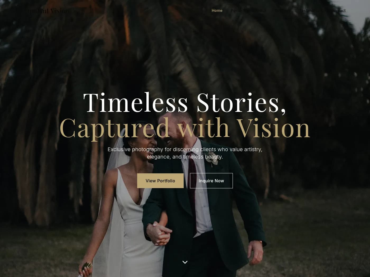 Opulent Vision: Luxury Minimalist Photography Portfolio