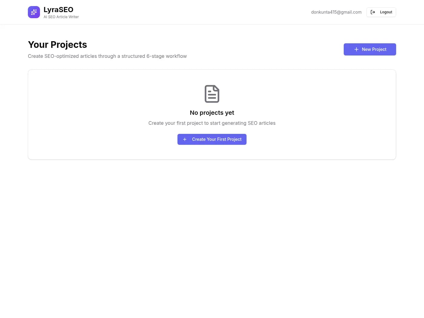 LyraSEO: AI-Powered Structured SEO Article Writer for Businesses