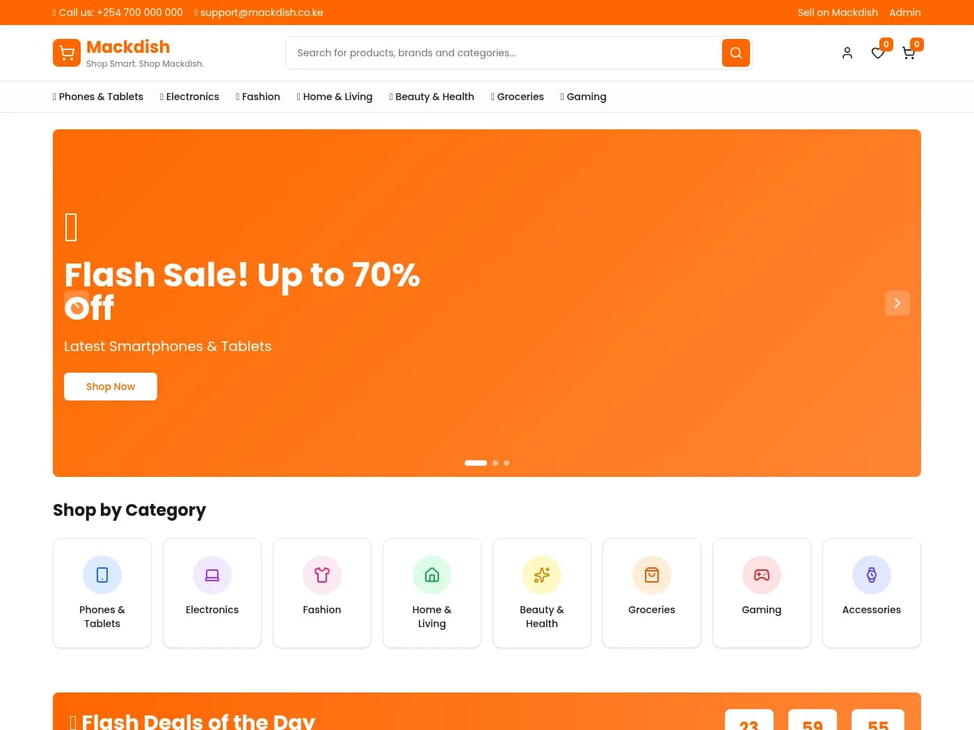Mackdish – The Modern Kenyan B2B2C E-Commerce Marketplace