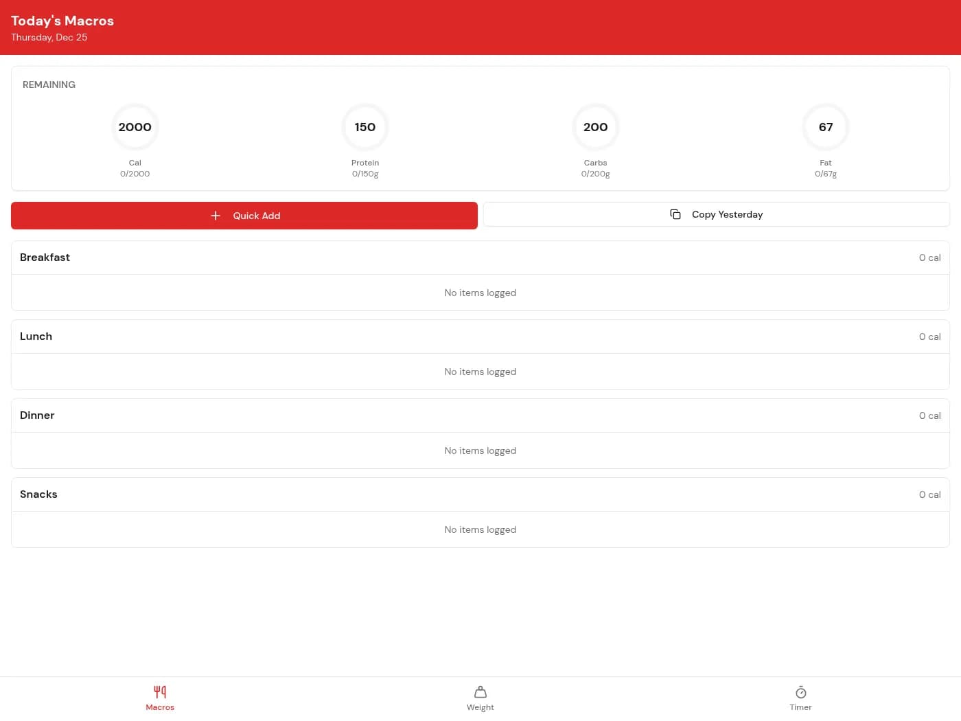 MacroBox Performance App