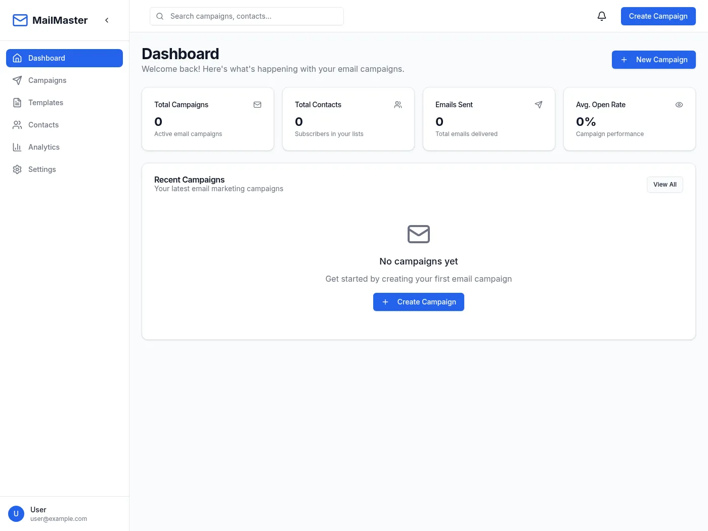 MailMaster: Email Marketing Platform