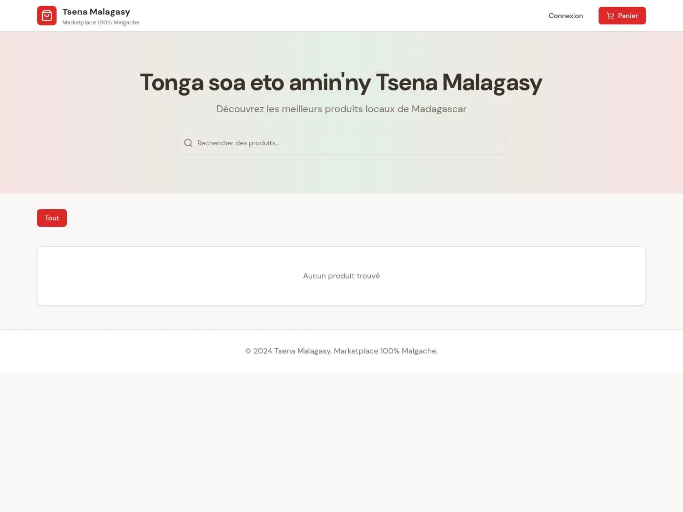 Malagasy Marketplace Platform with Admin Dashboard