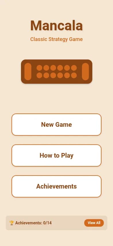 Mancala Game for iOS