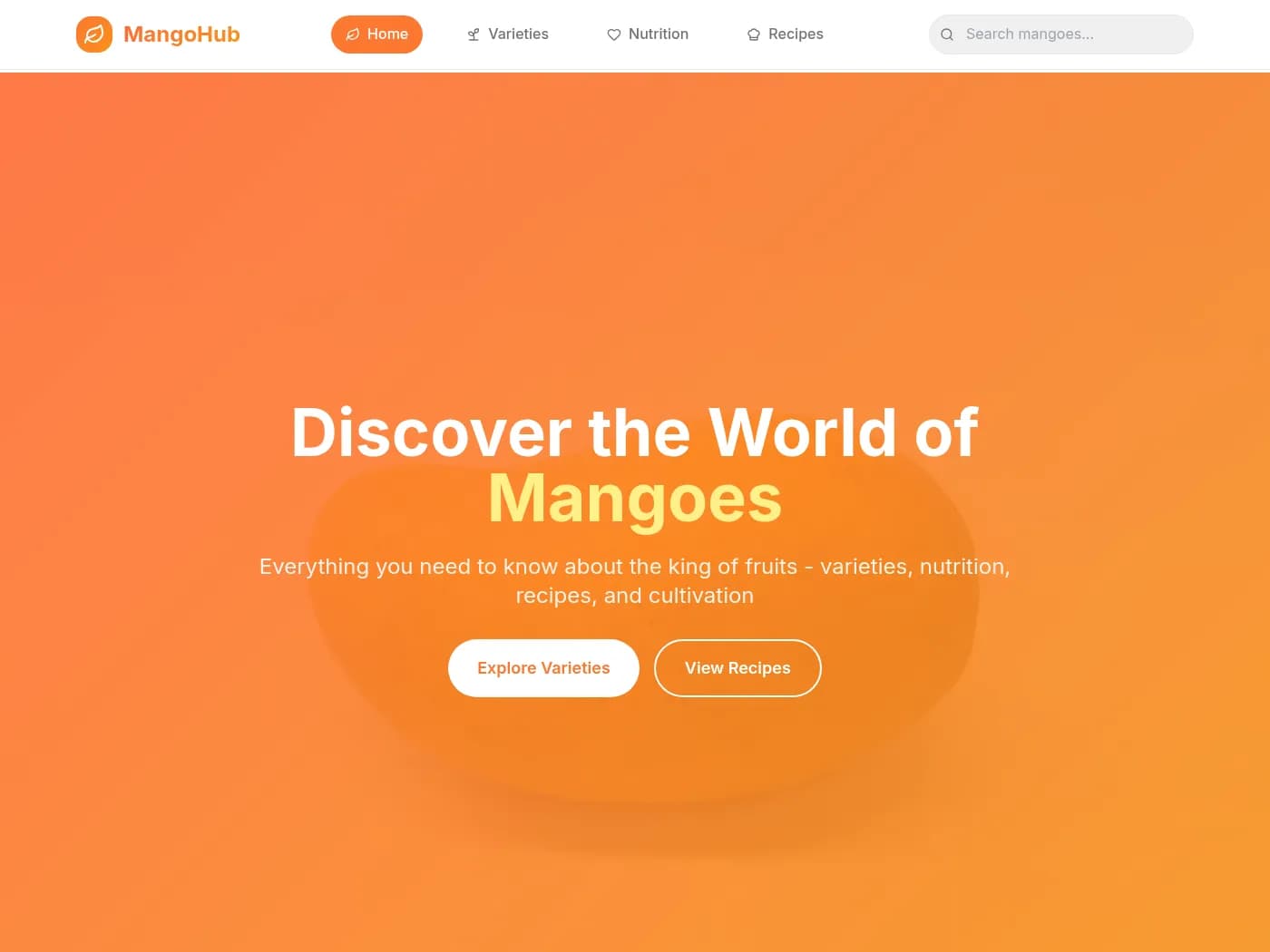 Mangoes Information Hub
