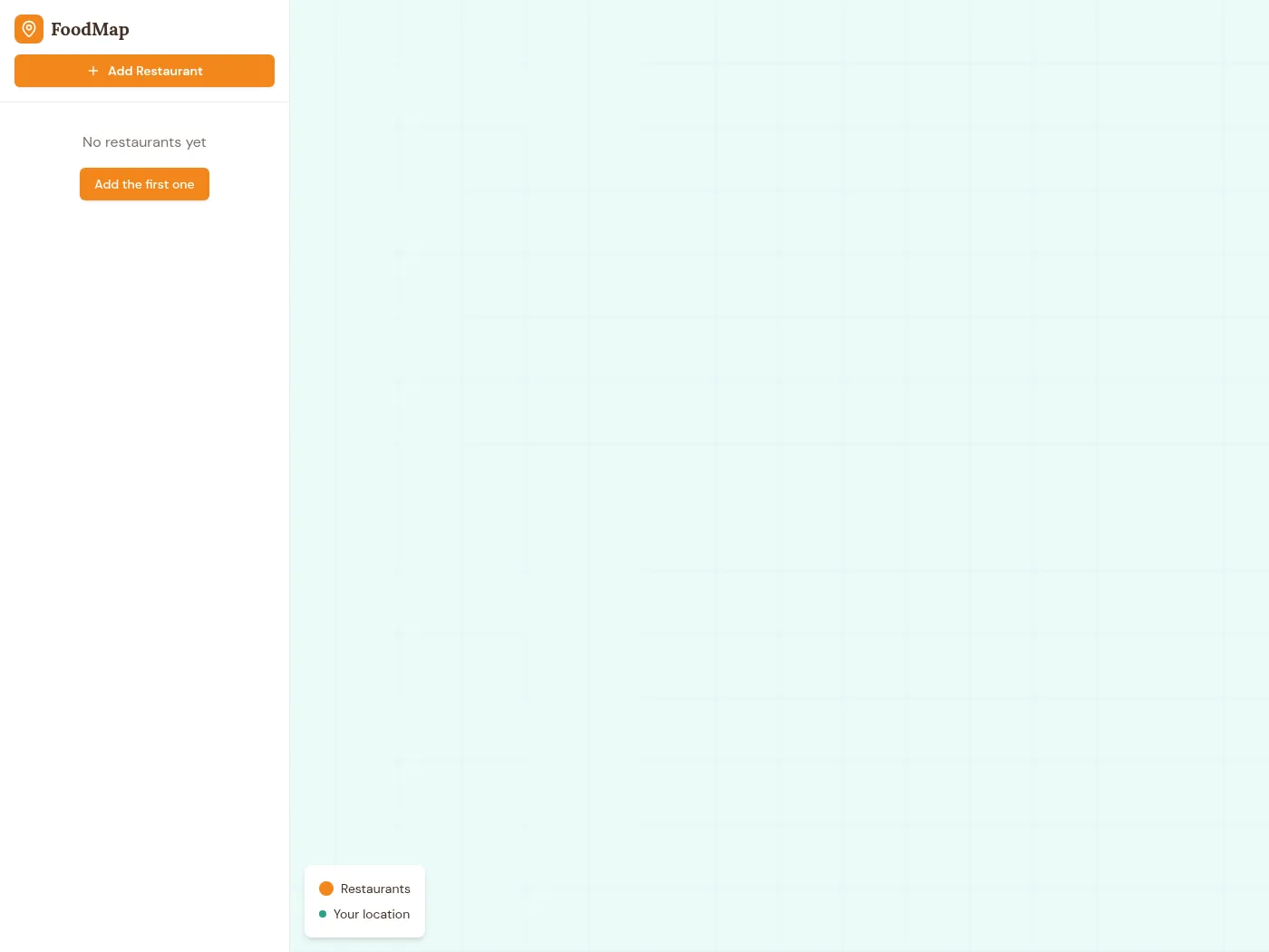 Map-Based Restaurant Review Discovery Platform