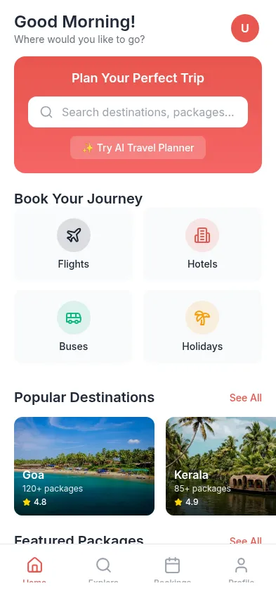MapMyTour Mobile App Redesign
