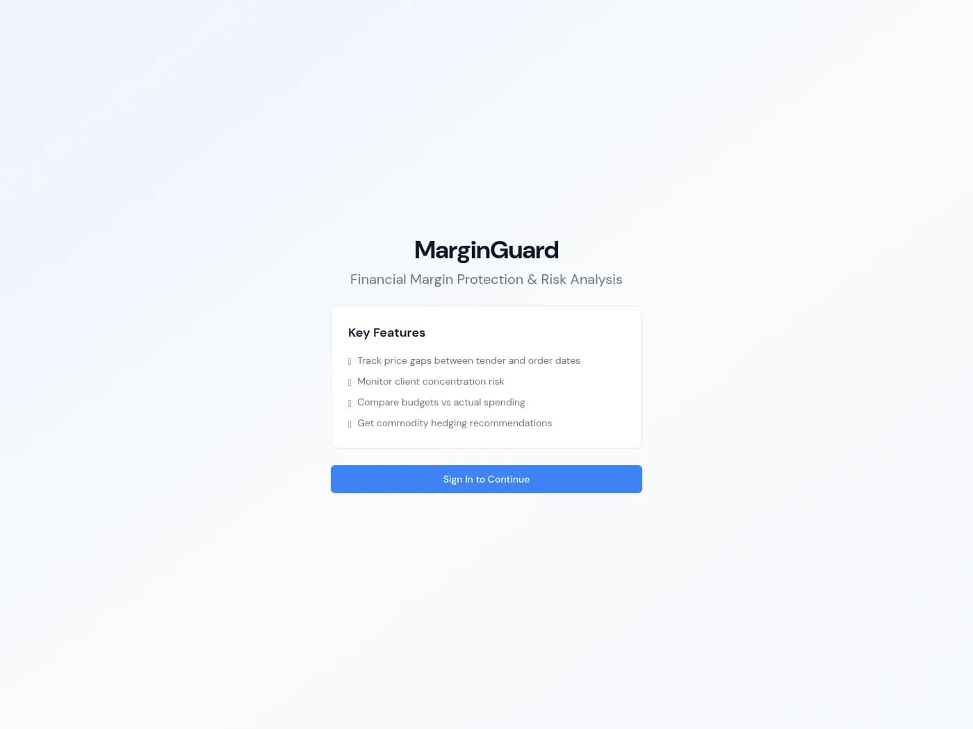 Financial Margin Protection & Risk Analysis Dashboard