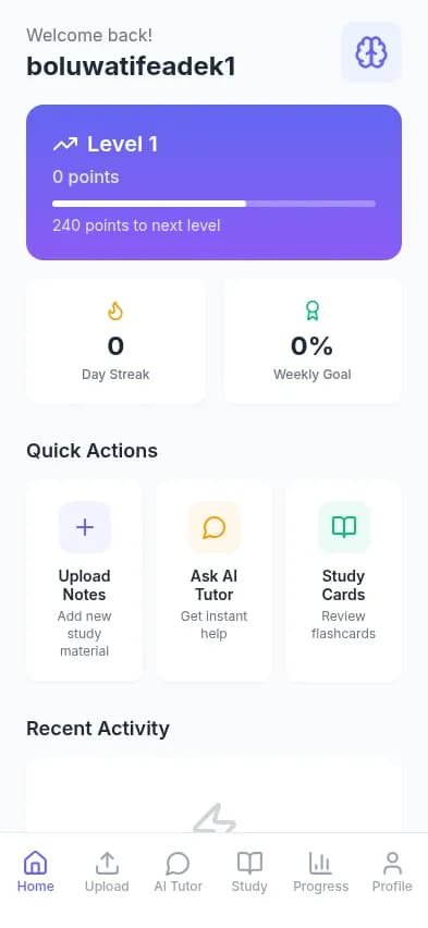 MASKLY – AI-Powered Study Companion Mobile App