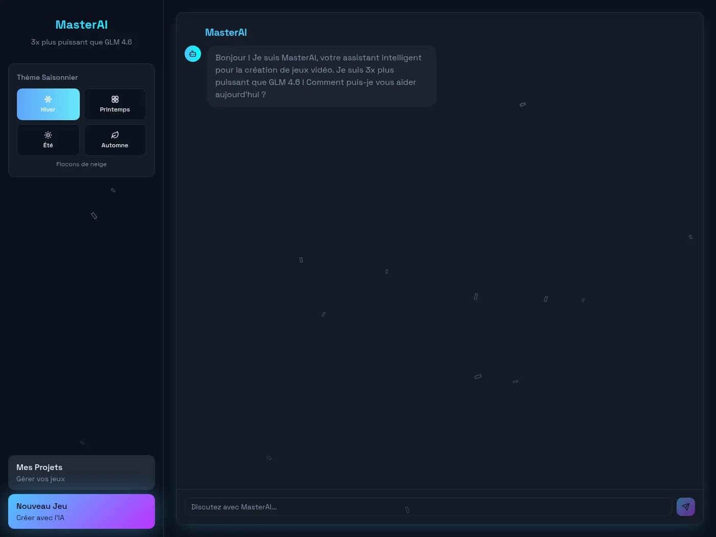 MasterAI: Seasonal Game Creation Assistant