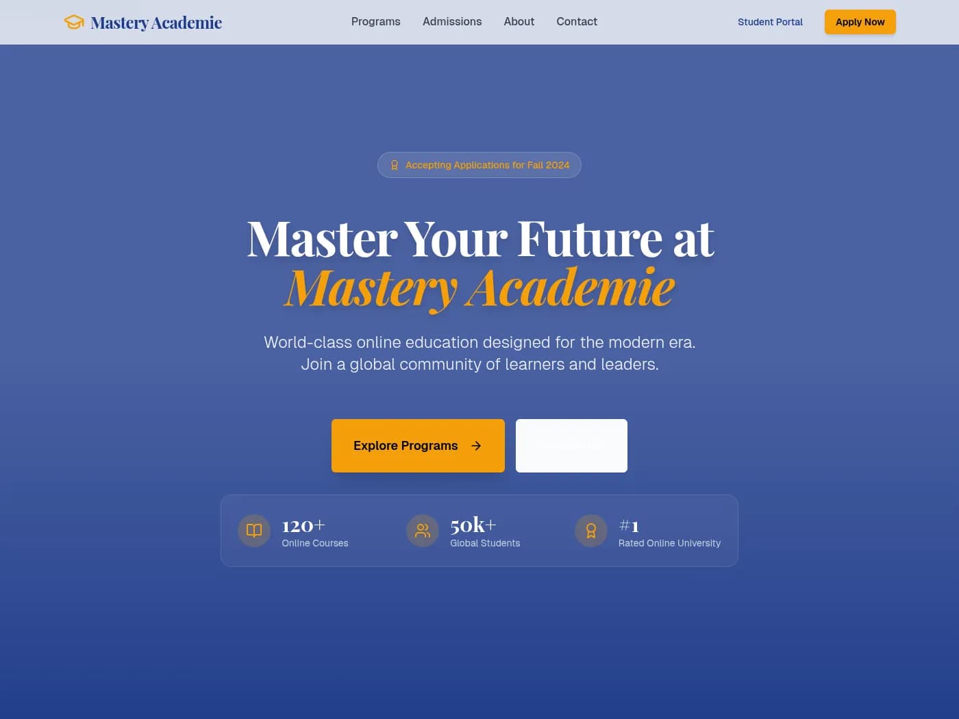 Mastery Academie Online