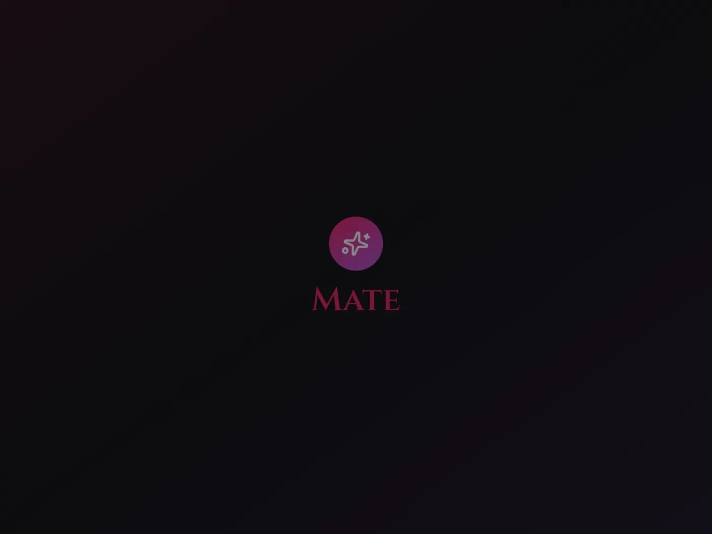 Mate - Cinematic Matchmaking Dating App