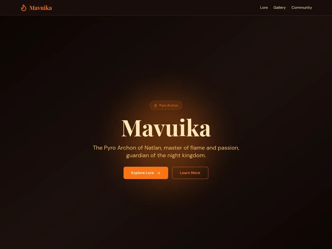 Mavuika Lore Portal
