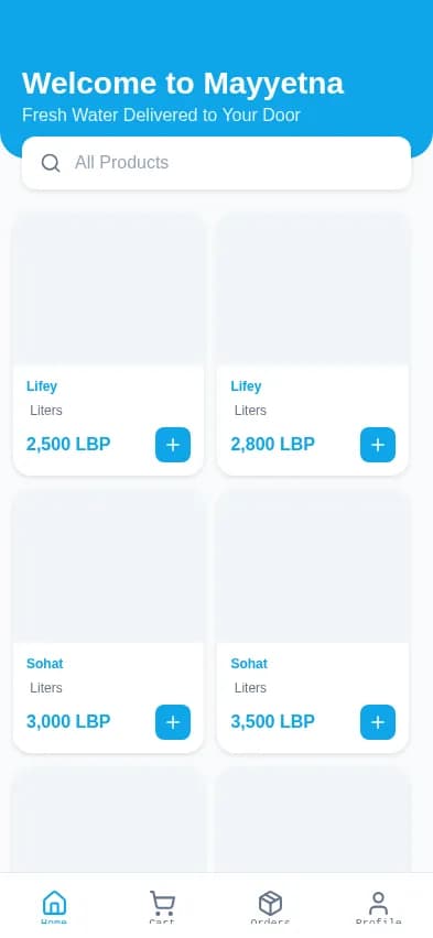 Mayyetna: Bilingual Water Delivery Mobile App for Lebanon