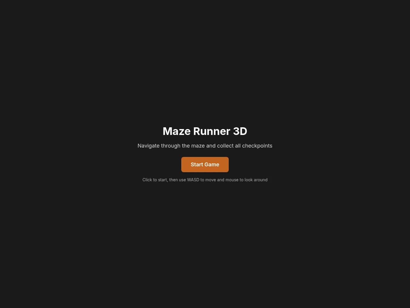 Maze Runner 3D – Immersive First Person Maze Game