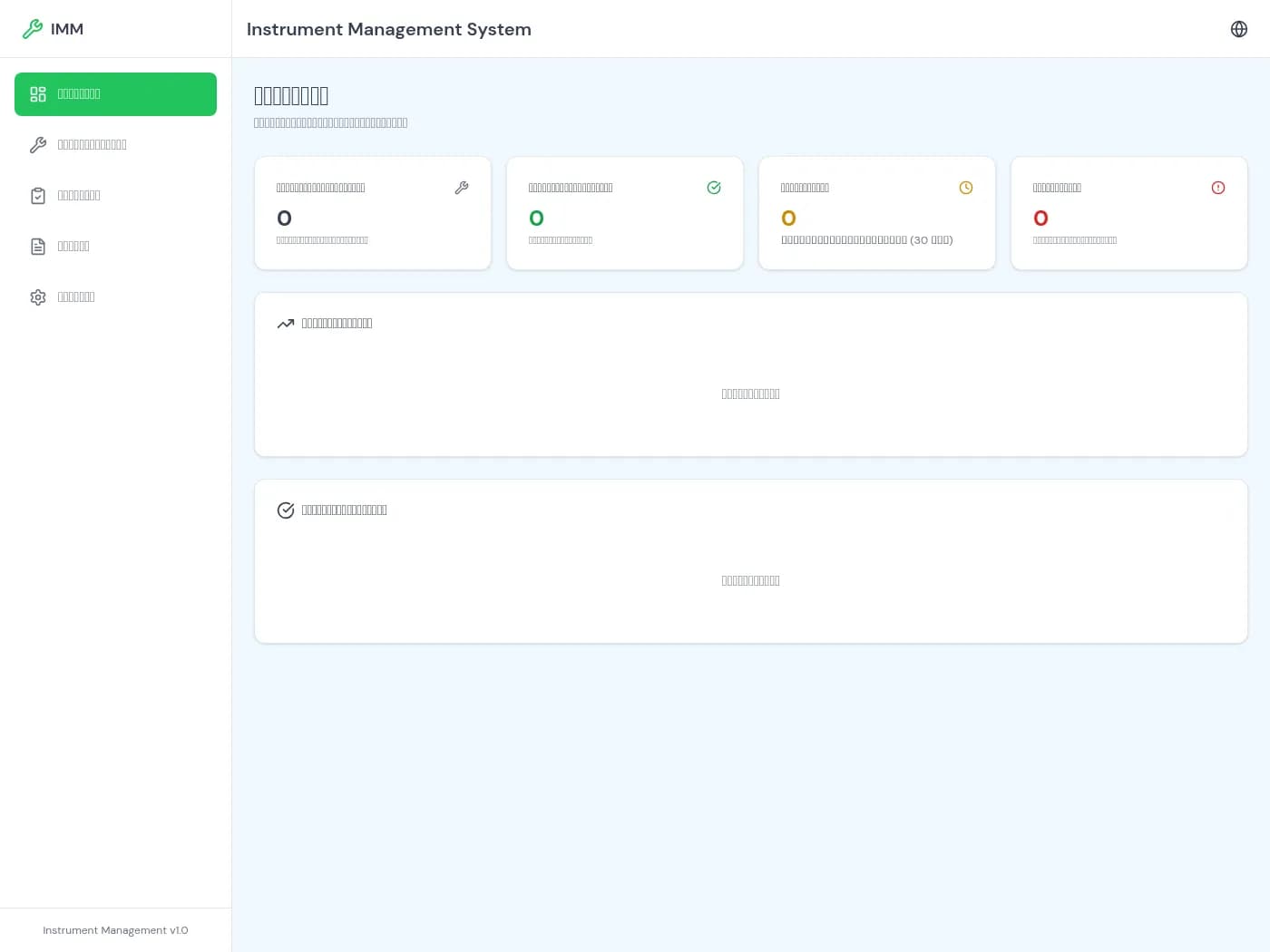 Measurement Instrument Management and Inspection Platform