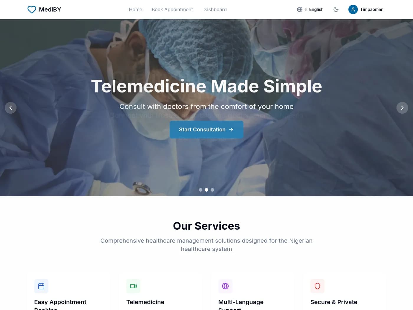 MediBY - Open-Source Multi-Tenant Hospital Management System