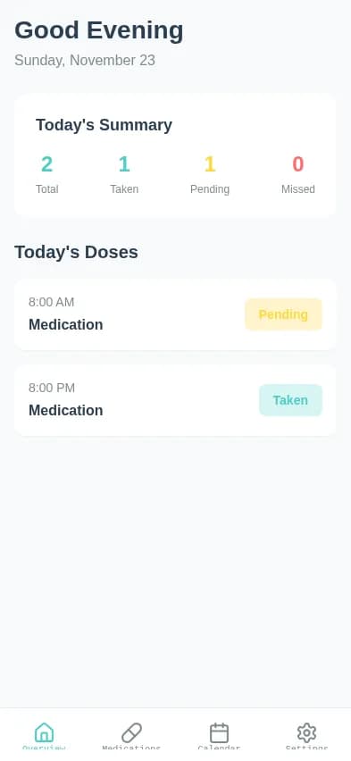 MedSnap Scheduler — Scan-to-Schedule Medication Tracker with Notifications & Inventory
