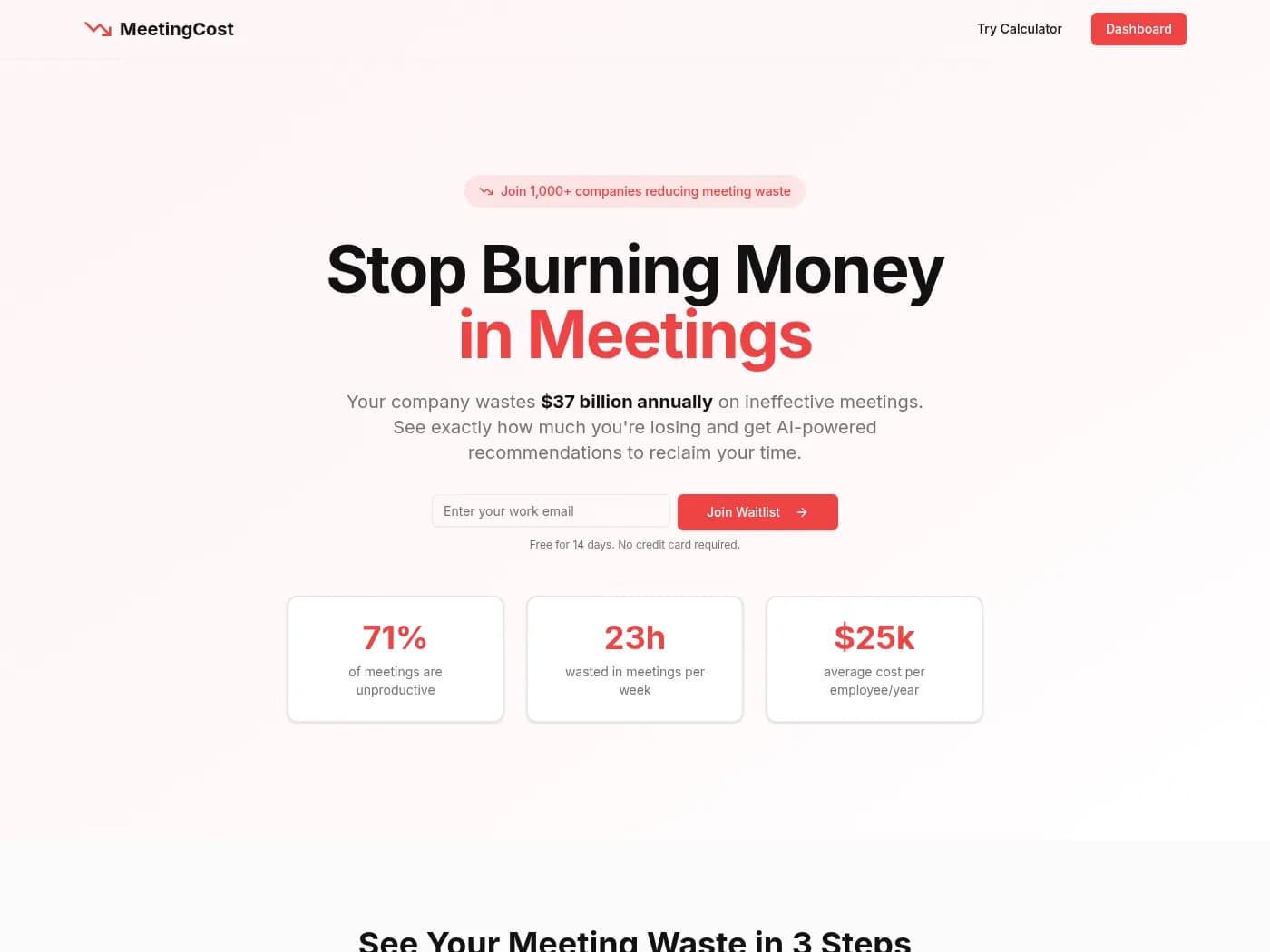 Meeting Efficiency Calculator