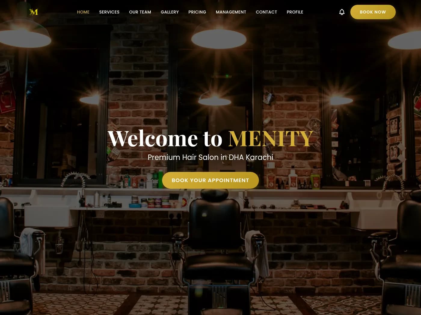 Menity Salon – Advanced Booking & Notification Platform for Salons in Pakistan